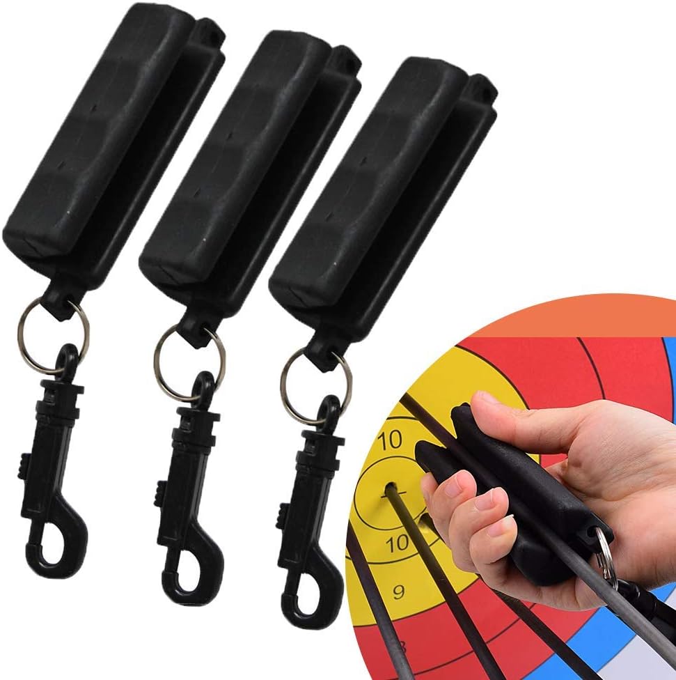 Huntingdoor 3 Pack Archery Arrow Puller Rubber Arrow Remover Hand Save ...