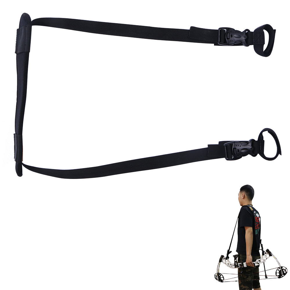 Archery Compound Bow Carrier Sling Adjustable Shoulder Strap – UK ...
