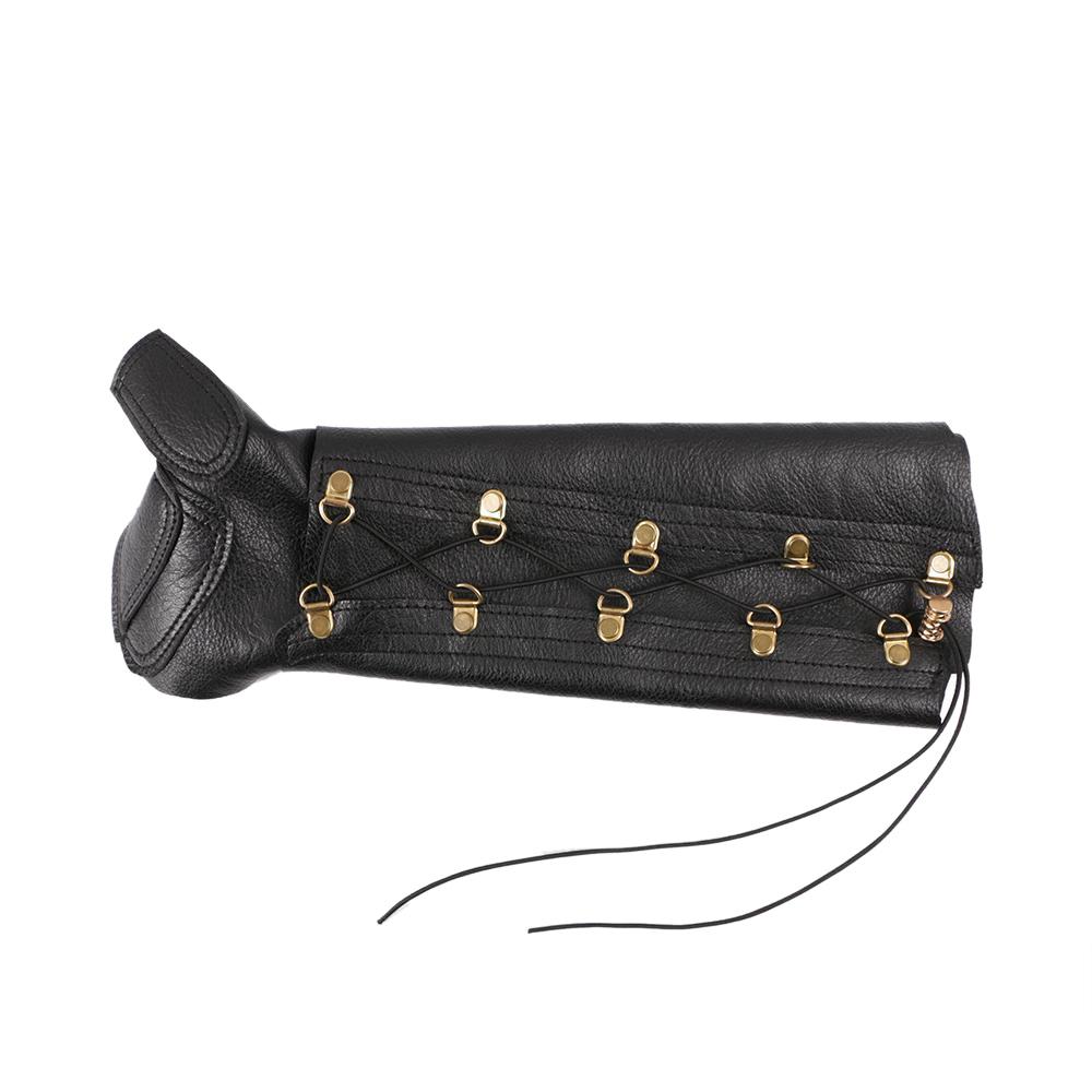 Black Traditional Arm Hand Guard – UK.HuntingDoor.com