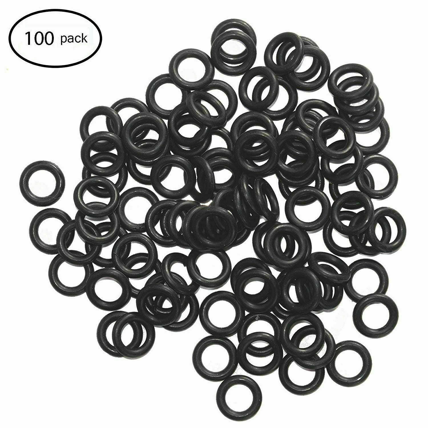100pcs Broadhead Replacement Rubber Bands O-ring Black Arrowheads Acce ...
